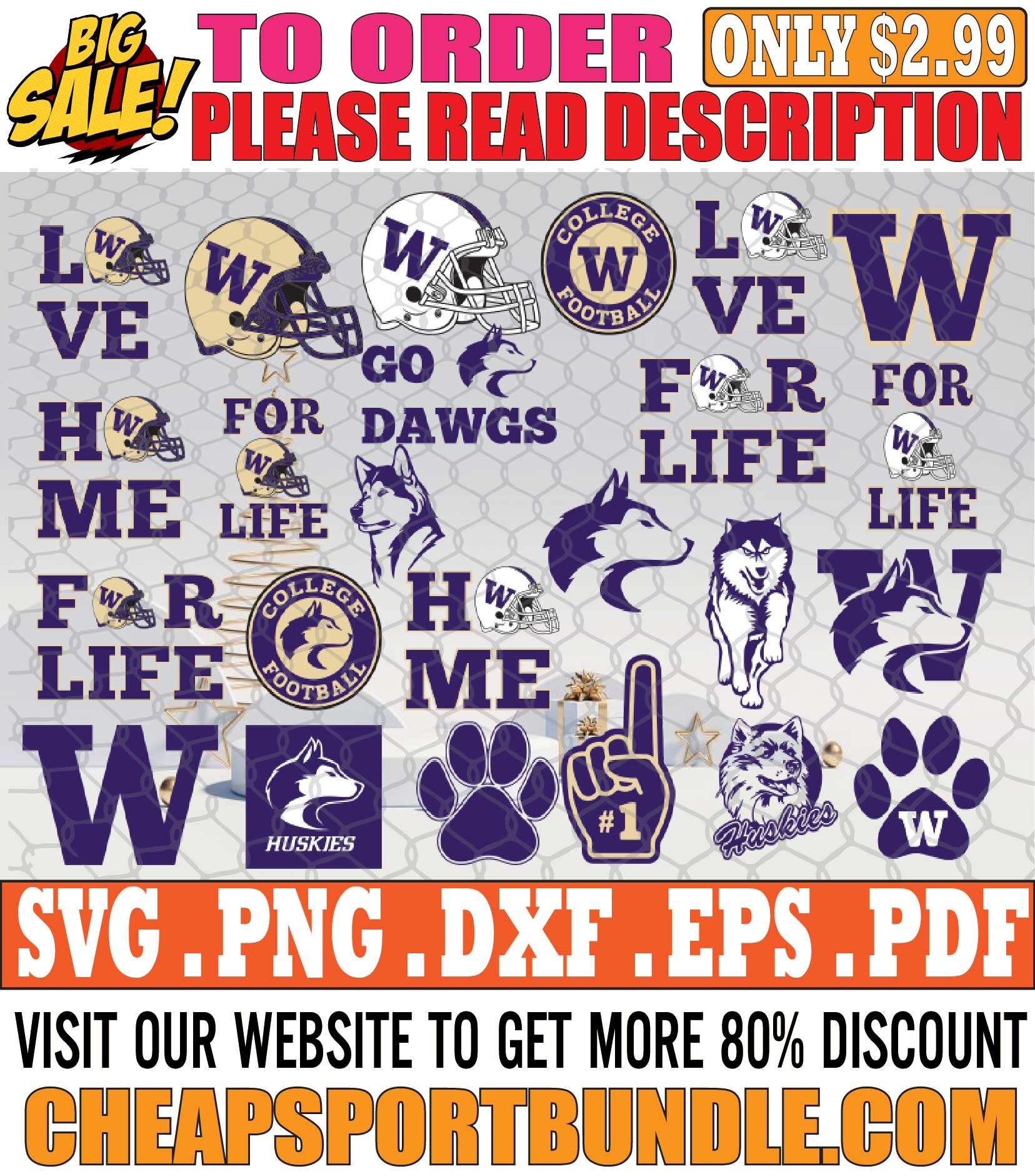 Washing-ton-huskies Football Team Svg Washing-ton-huskies - Etsy