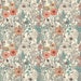 Wildflower Garden Seamless Floral Digital Pattern for Crafting and ...