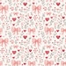 Valentines Day Seamless Digital Pattern for Crafting and Design ...