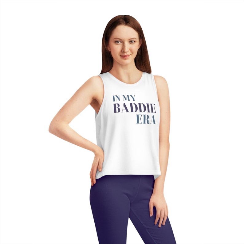 Taylor Swift Inspired 'in My Baddie Era' Cropped Tank - Etsy