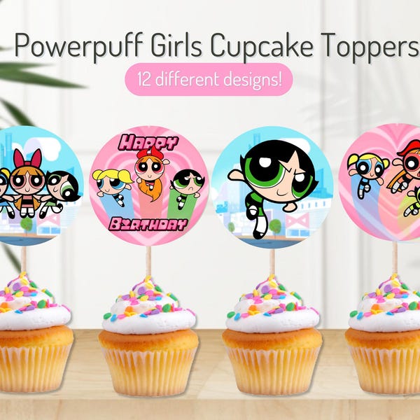 Powerpuff Girls Cake Topper - Etsy