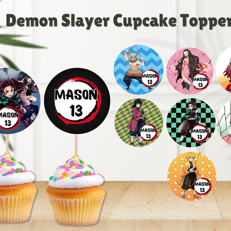 Demon Slayer Cake - Etsy