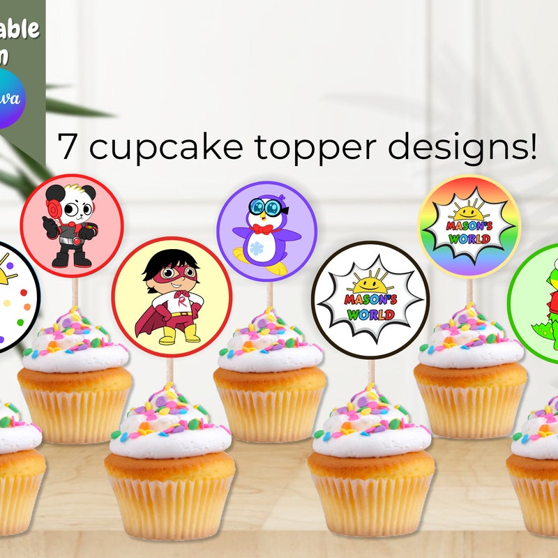 Ryans World Party Supplies - Etsy