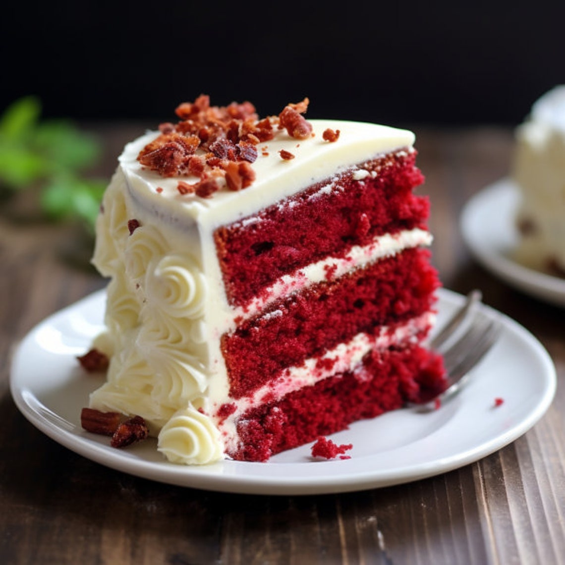 Red Velvet Cake Icing Velvet Sweets Dessert Red Cake, Digital, Recipe ...