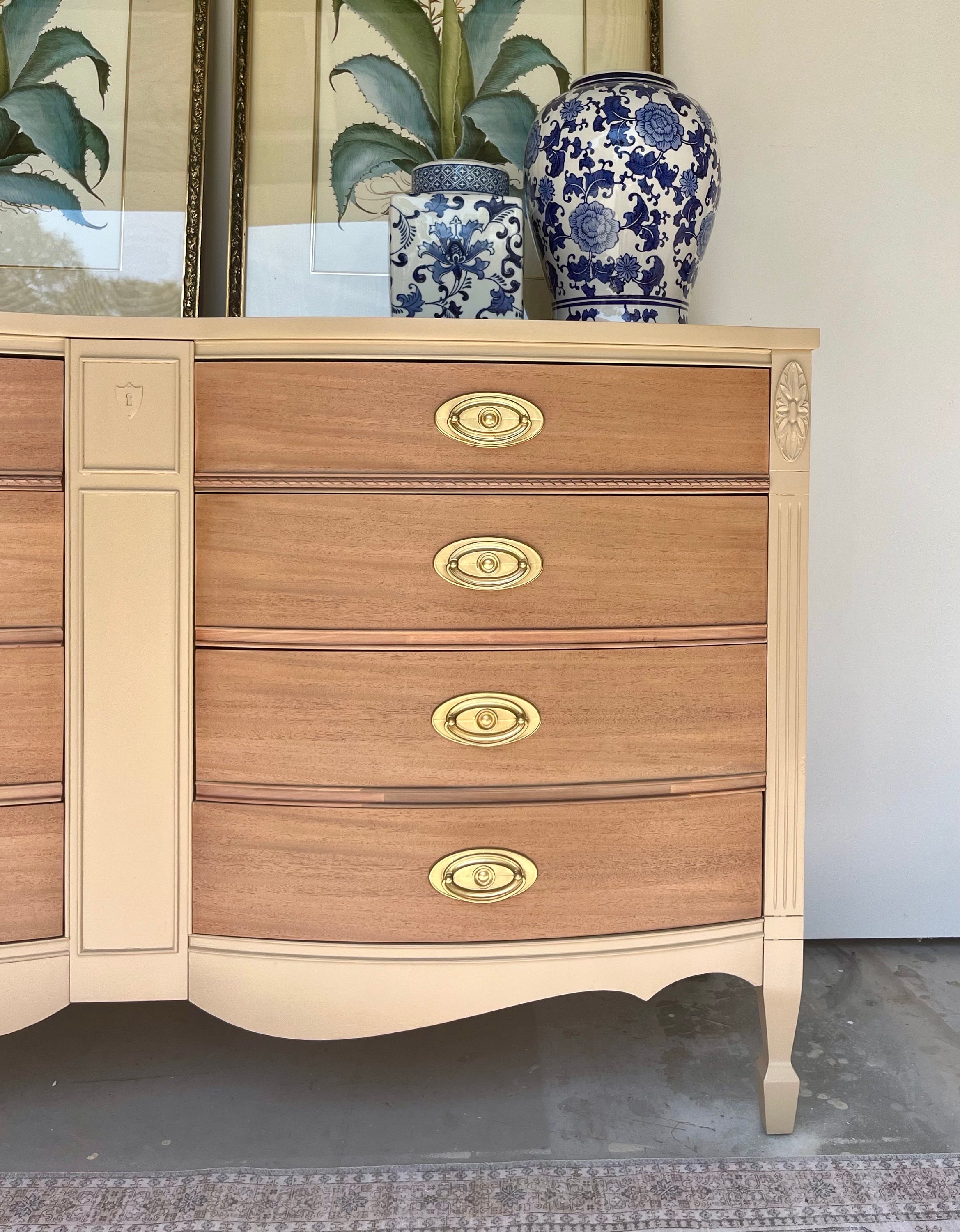 SOLD! Do Not Purchase! Dixie Vintage Dresser | Natural | Neutral - Etsy