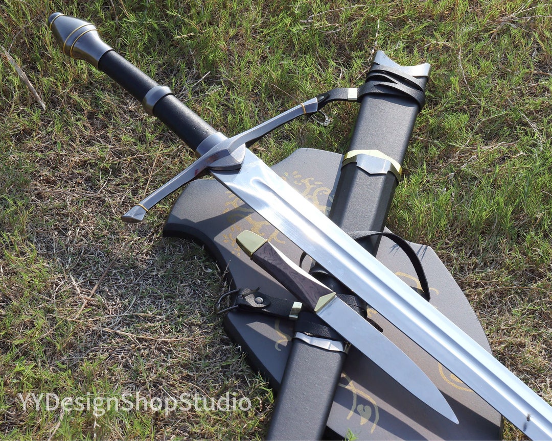 49.2 Inches Lord of the Rings Aragorn Strider Ranger Sword Metal, Lotr ...