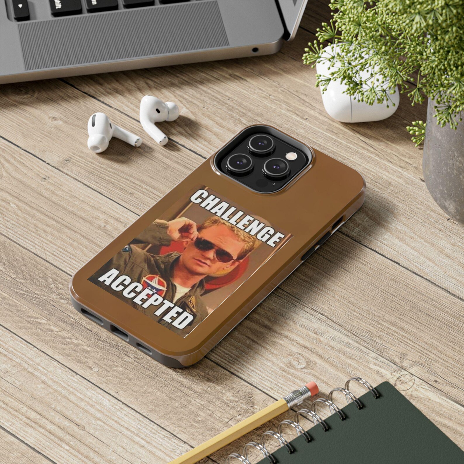 Barney Stinson Challenge Accepted Phone Case - Funny HIMYM Inspired ...