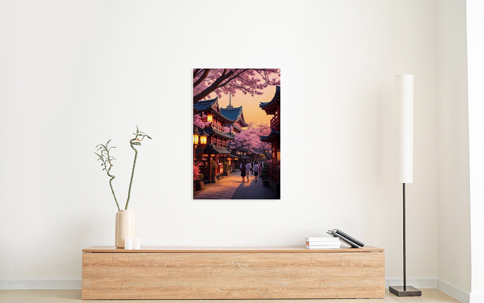 Vintage Japanese Art Asian Art Japanese Village Cosy - Etsy