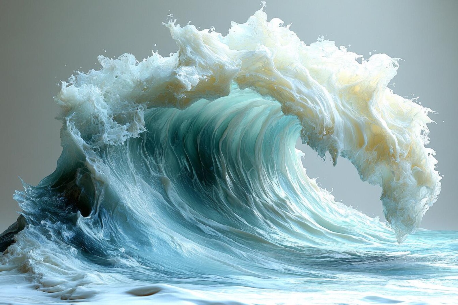 Ocean Wave Wall Art - Ultra HD Coastal Canvas, Dramatic Sea Print ...