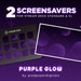 Purple Glow | Stars | Stream Deck Icon Set | 100 Icons for Elgato ...