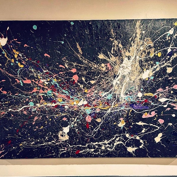 Splatter Painting - Etsy