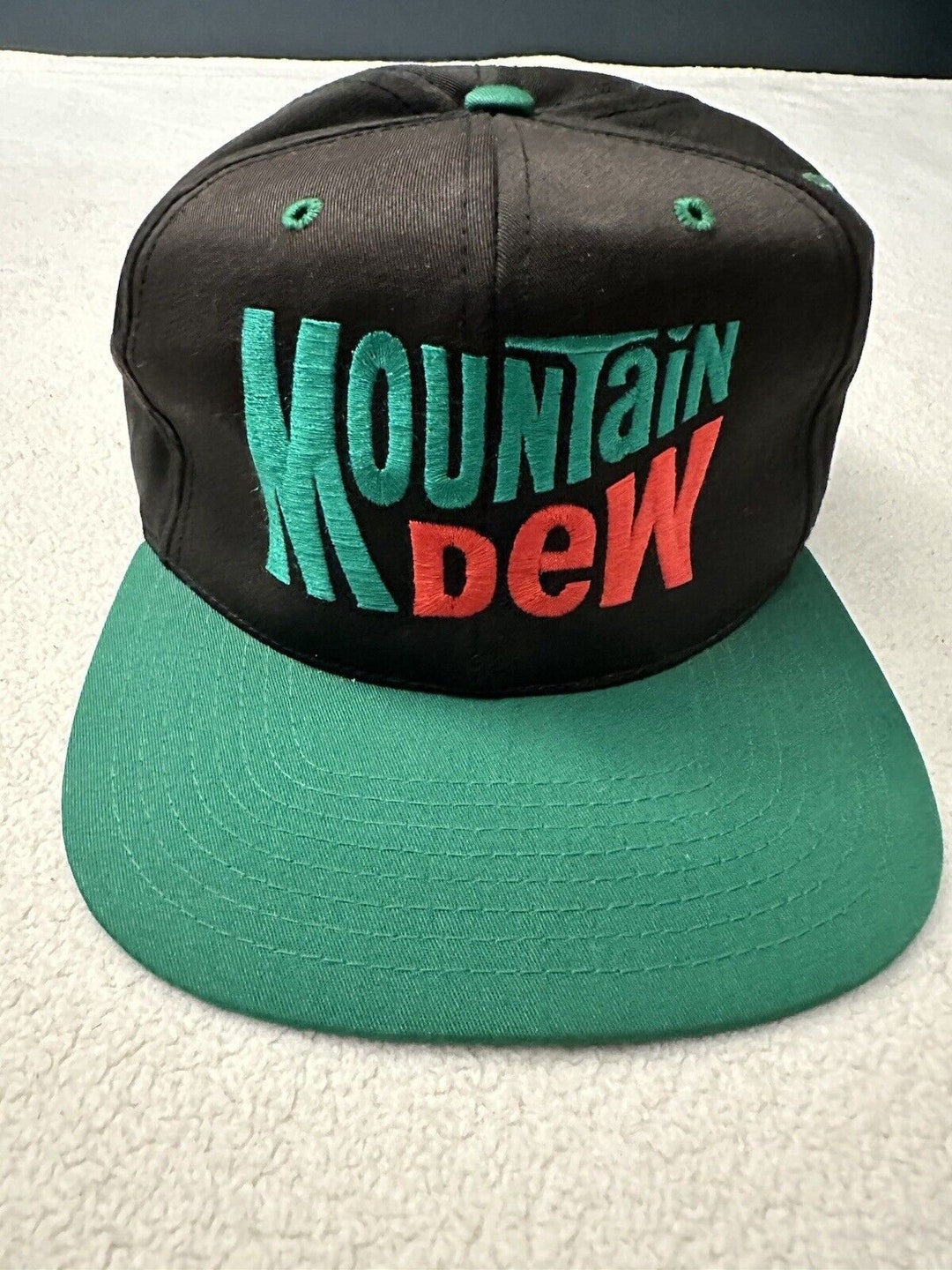 Vintage 1990s 90s Mountain Dew Soda Drink Beverage Snapback - Etsy