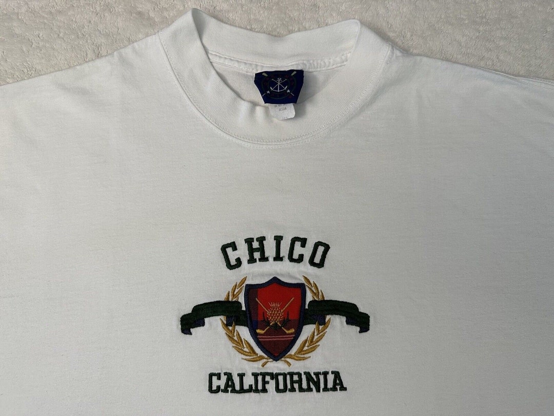 Vintage 1990s Chico California Golf Golfing Embroidered Golfer T-shirt ...
