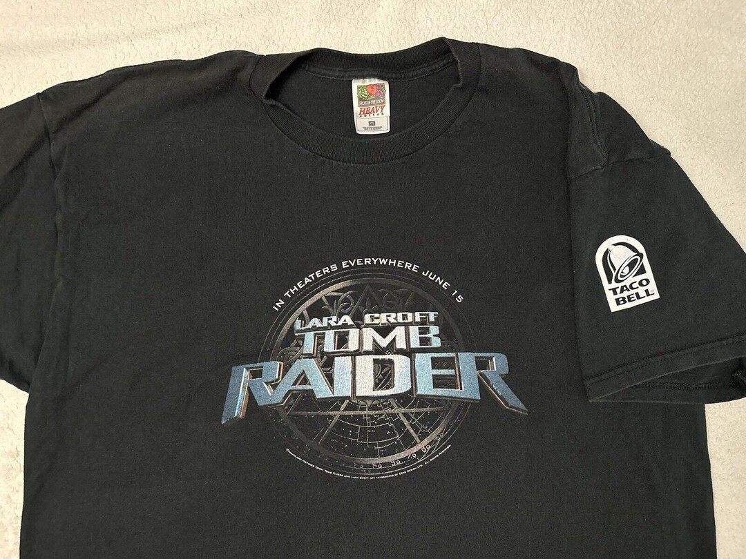 Vintage 2000s Y2K 2001 Tomb Raider Lara Croft Movie Taco Bell - Etsy