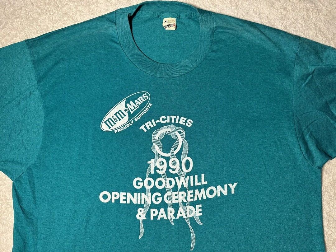 Vintage 1990s 90s Goodwill Games World Opening Ceremony M&M T-shirt, XL ...