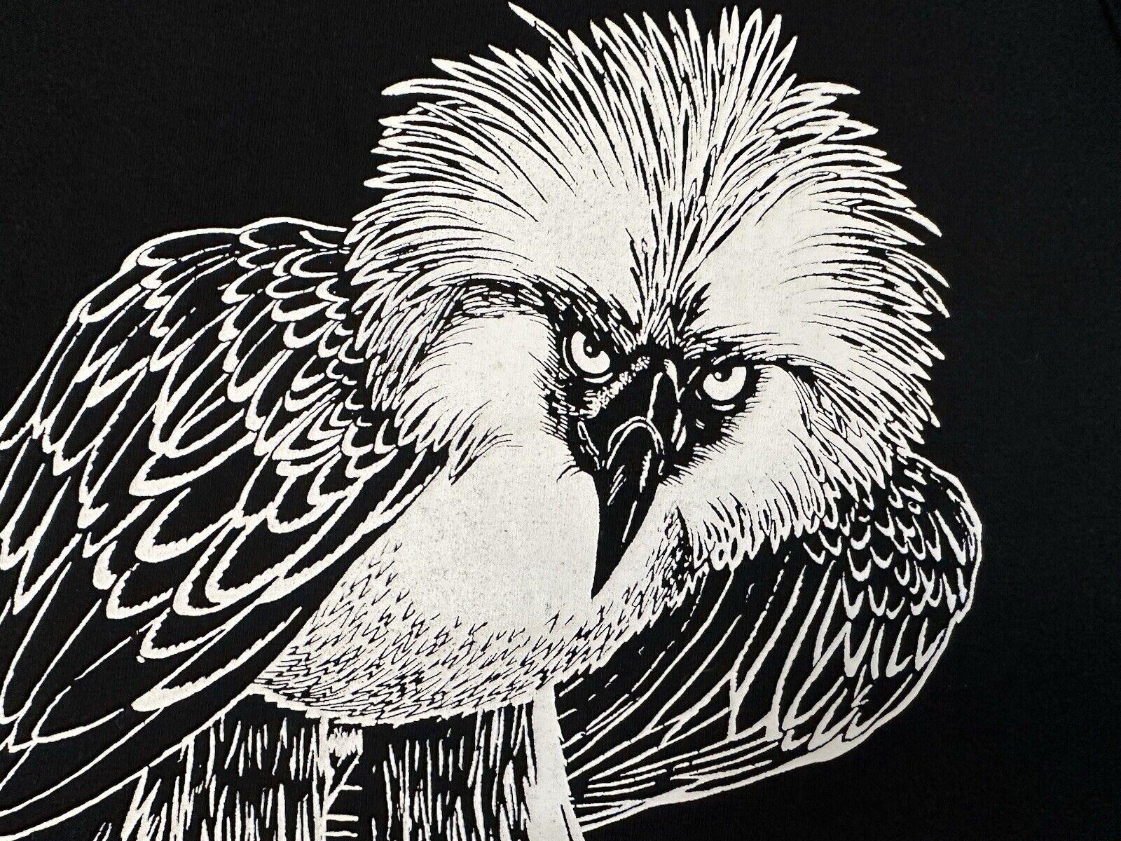 Vintage 90s 1993 Philippine Eagle Pithecophaga Jefferyi Artwork Art T ...