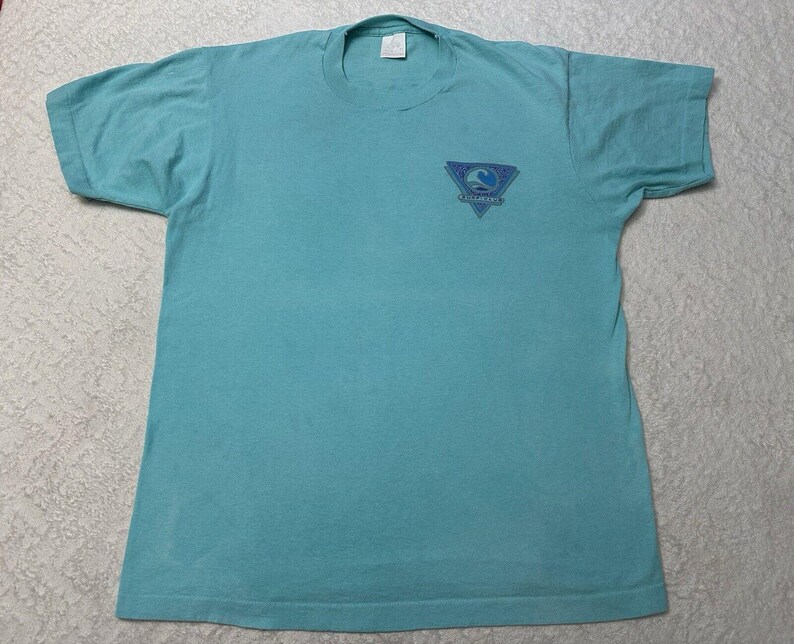 Vintage 1980s 80s 1988 Santa Cruz California Surf Surfer Club Member T ...