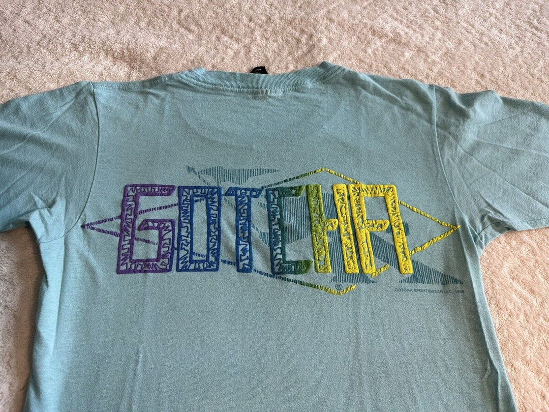 Vintage 1989 1980s 80s Gotcha Sportswear Surf Surfer Surfing Vaporwave ...