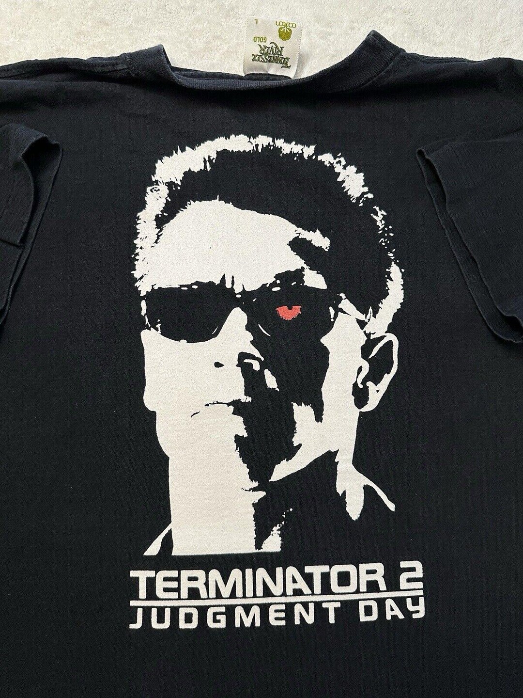 Vintage 1990s 90s Terminator 2 Judgement Day Showtime TV Movie Promo T ...