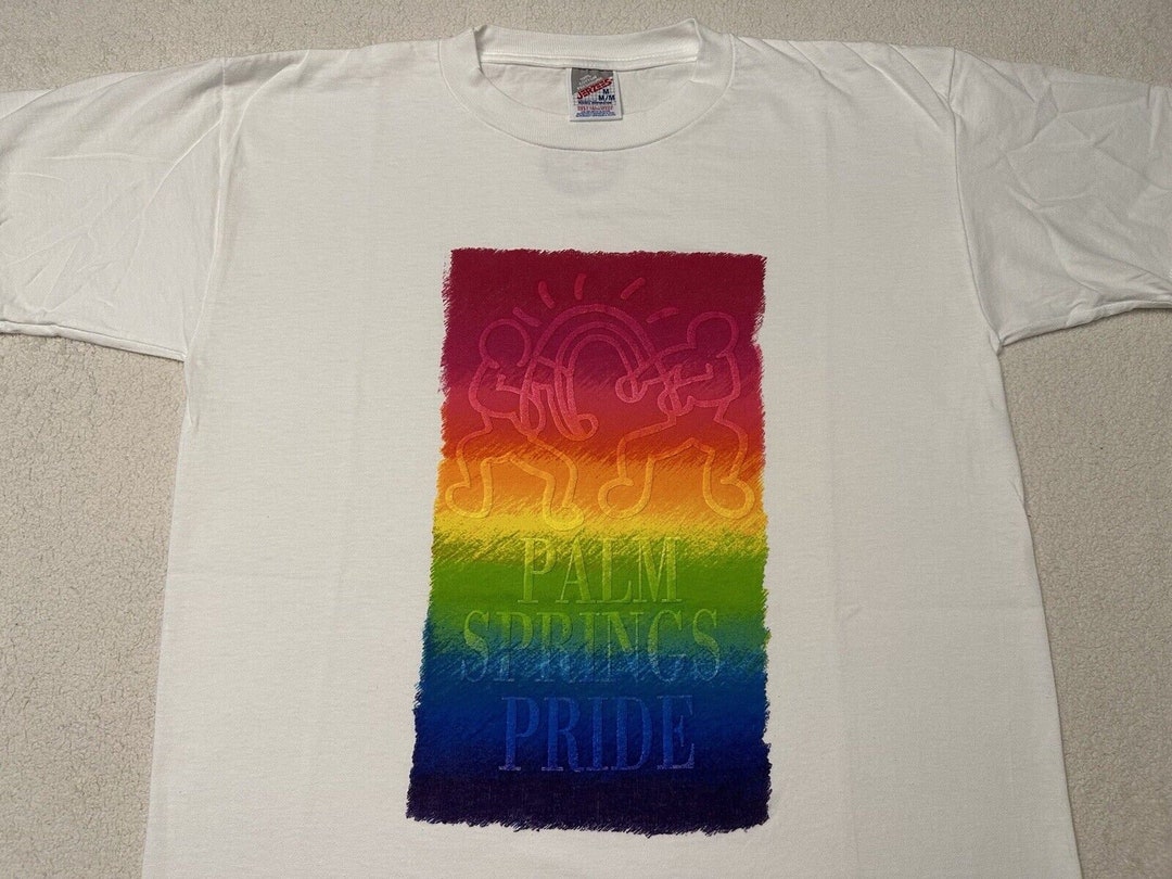 Vintage 1990s 90s Palm Springs California Pride LGBTQ Rainbow - Etsy