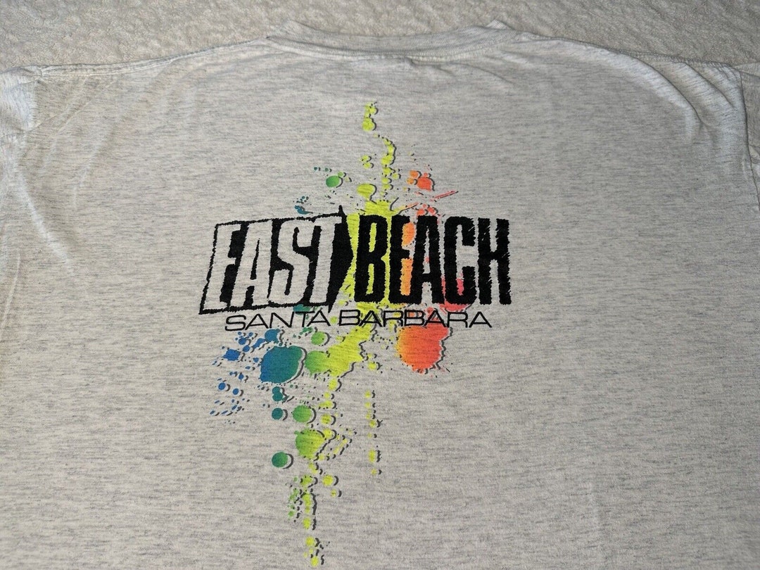 Vintage 1990s 90s 1992 Semana Nautica Santa Barbara Beach Squash T-shirt XL - Etsy