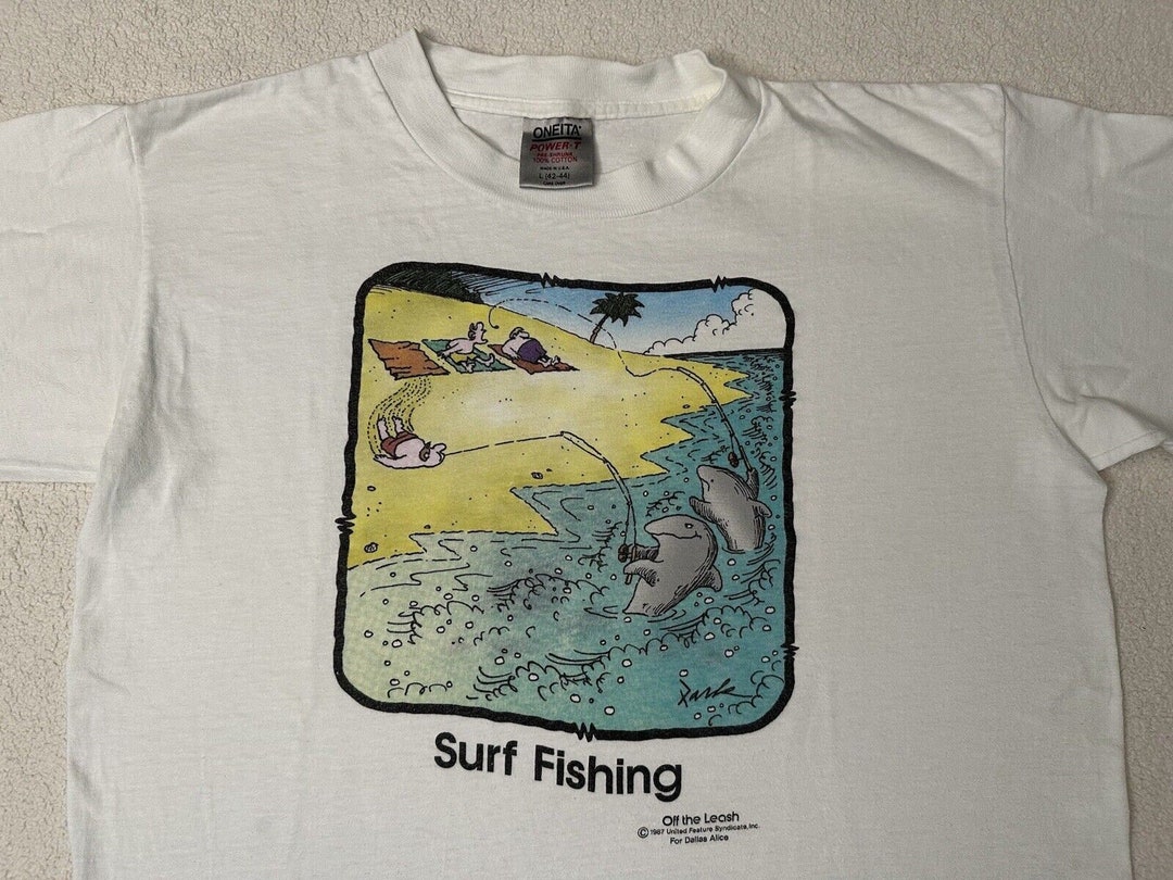 Vintage 1980s 80s Surf Fishing United Feature Syndicate Comic - Etsy