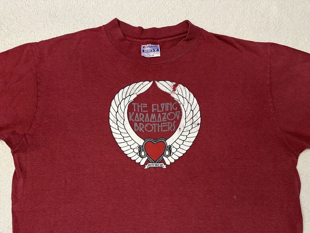 Vintage 1980s 80s Flying Karamazov Brothers Juggling Comedy Act Show T ...