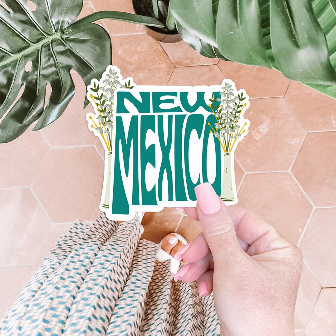 Yucca Flower New Mexico State Flower Sticker New Mexico Sticker Water ...