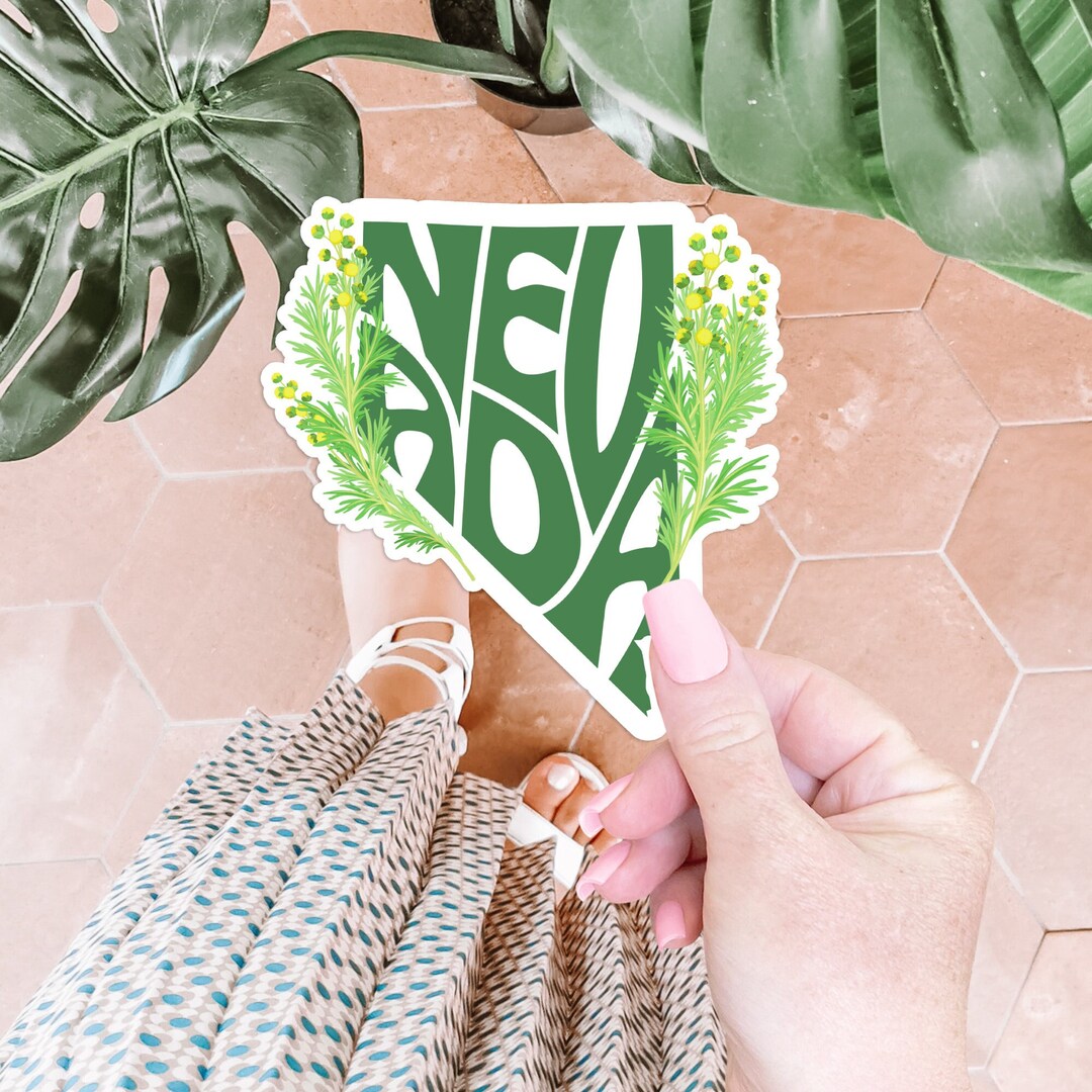 Sagebrush Sticker Nevada State Flower Sticker Nevada Sticker Water ...