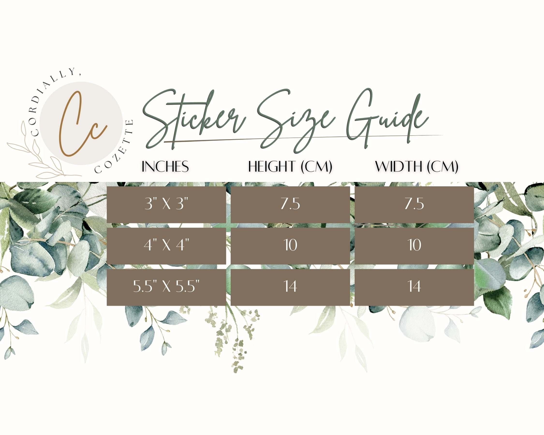 August Birth Flower Sticker Gift for Her Laptop Sticker for Water ...