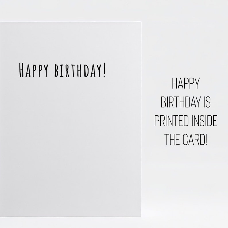 Michael Jackson Inspired Happy Birthday Card – Greeting Card – Card for ...