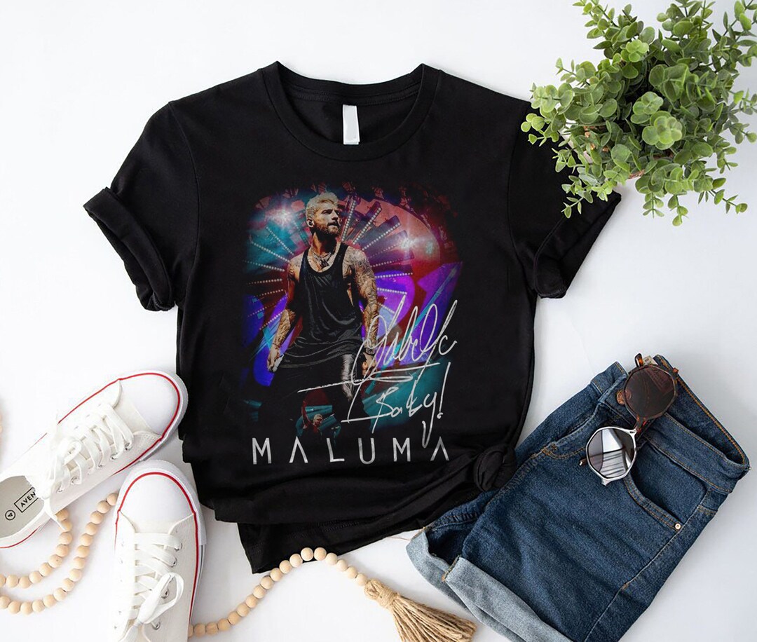 Maluma Signature T-shirt Maluma Shirt Fan Gifts Maluma Don - Etsy