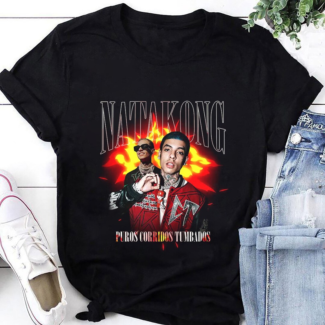 Natanael Cano Natakong T-shirt Natanael Cano Shirt Fan Gifts - Etsy
