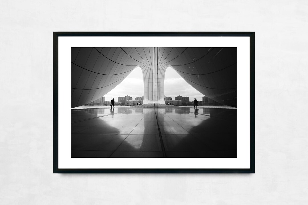 Perlas - Modern Architecture Black & White Fine Art Print for Home or ...