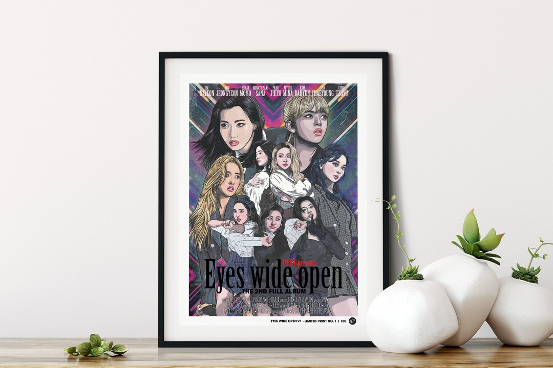 TWICE - Eyes Wide Open Movie Poster - Etsy