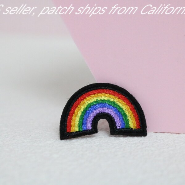 Rainbow Patch - Etsy