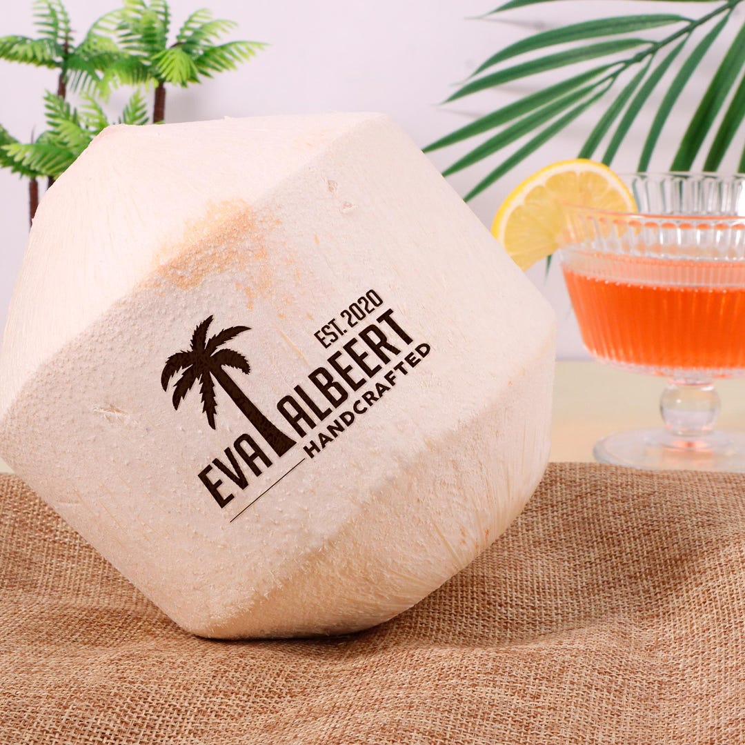 Custom Coconut Branding Iron, Branding Wood Iron Stamp for Woodworkers ...