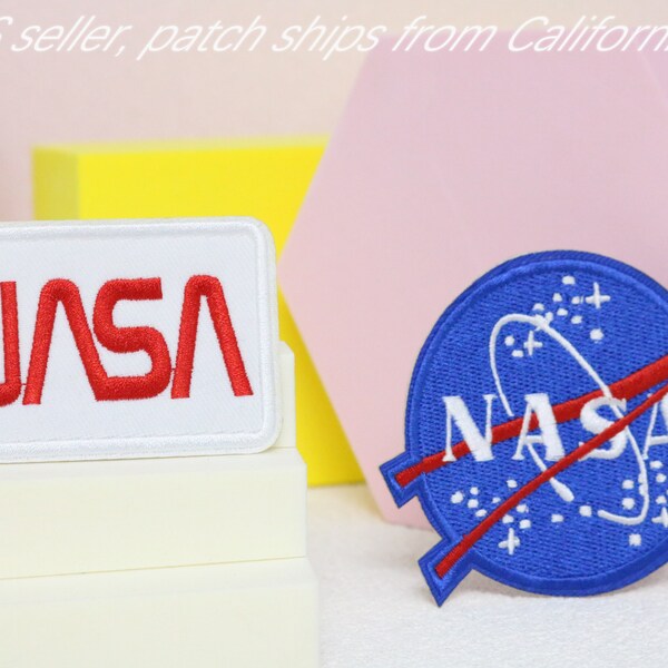 Nasa Name Badge - Etsy