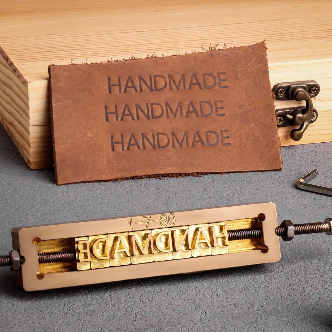 Personalized Custom Alphabet Metal Stamp, Wood Branding Iron Custom ...