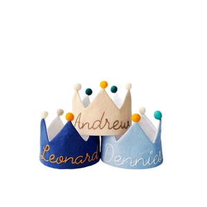 Birthday Crown for Children,linen Children's Party Fabric Crown ...