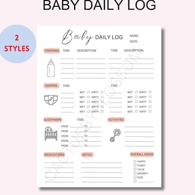 Log for Diapers - Etsy