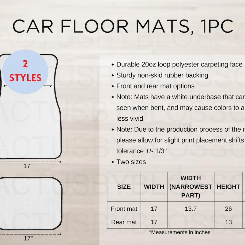 Car Floor Mats - Etsy