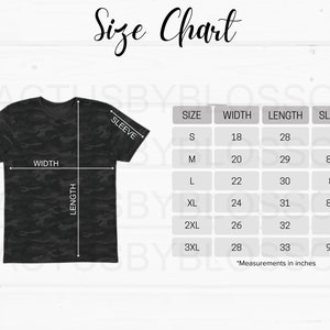 2 Size Chart Color Chart LAT Apparel 6901 Men's Fine Jersey Tee Size ...