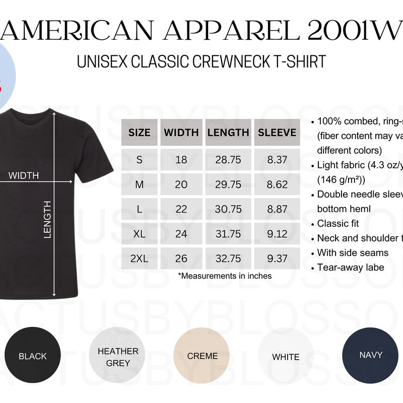 American Apparel Tshirt - Etsy