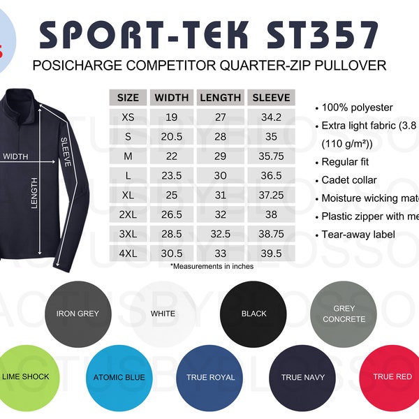 Sport Size Chart - Etsy