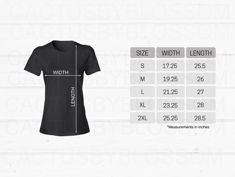 2 Size Chart Color Chart Gildan 880 Women's Fashion Fit T-shirt Etsy ...