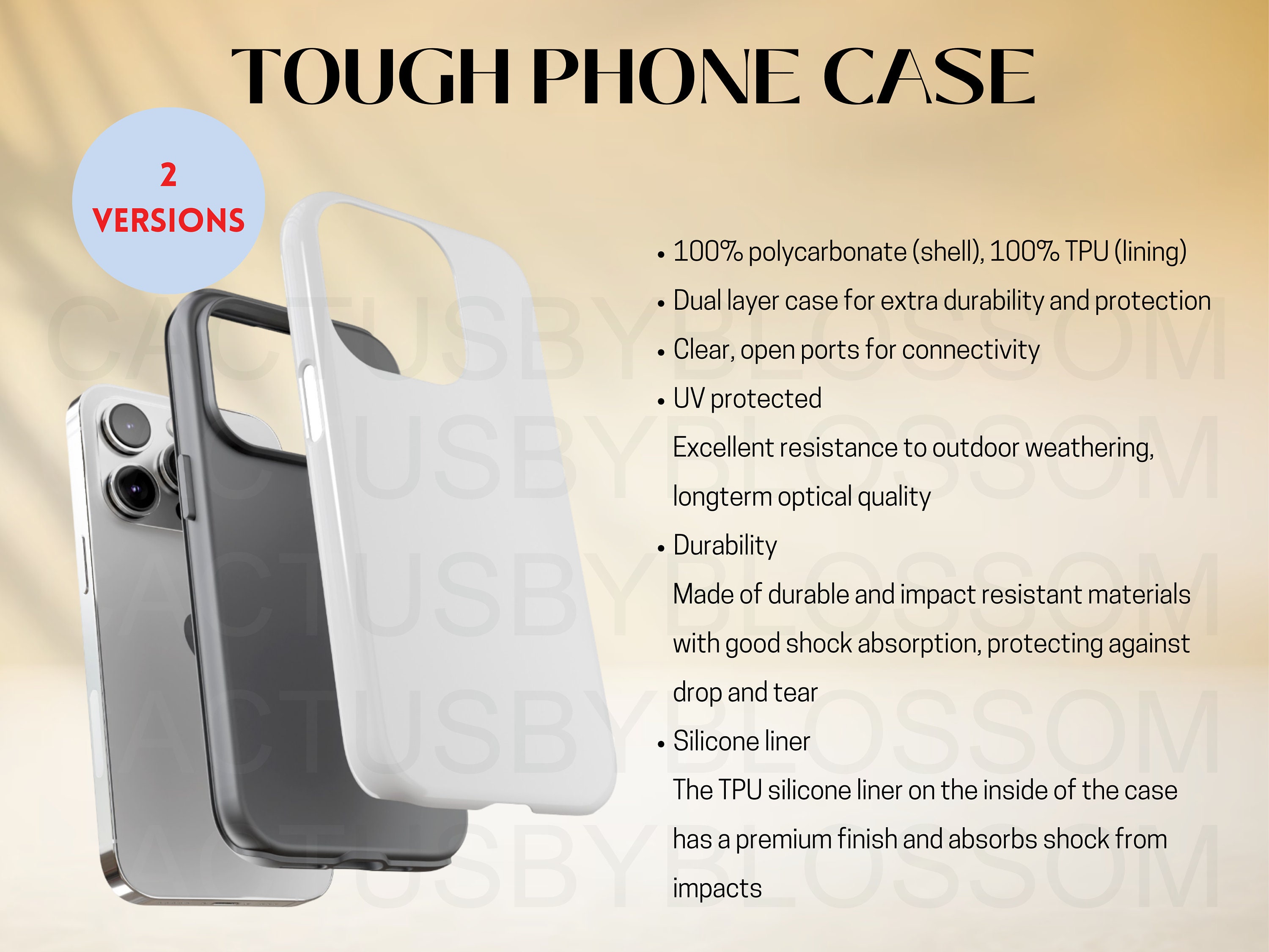 3 Size Chart Tough Phone Case Mockup Chart Phone Case Sizing Chart Etsy ...