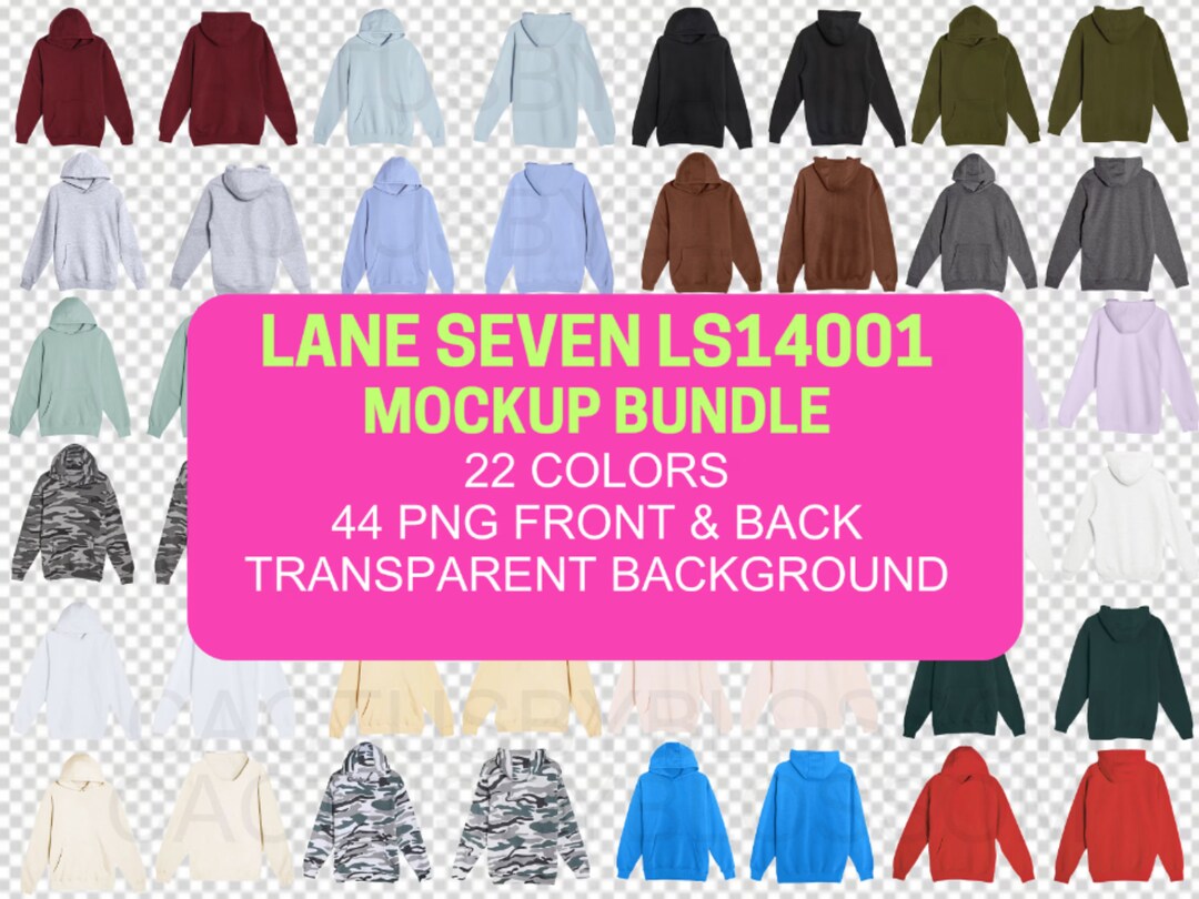 Color Chart DIY Chart Lane Seven LS14001 Mockup Etsy Tool Unisex ...