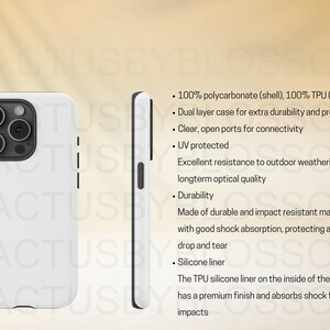 3 Size Chart Tough Phone Case Mockup Chart Phone Case Sizing Chart Etsy ...