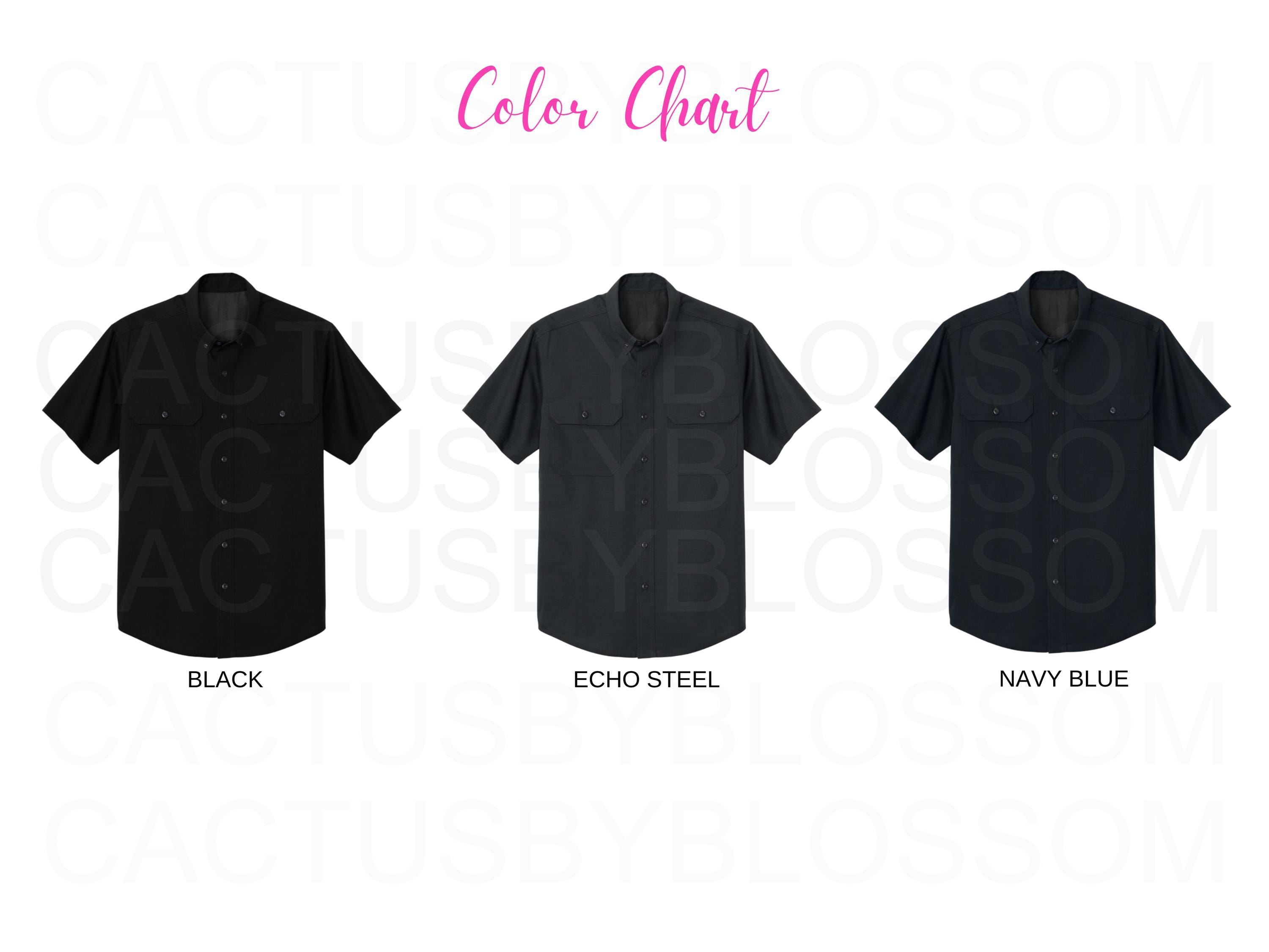 BUNDLE Size Chart Color Chart Cornerstone CSW175 Short Sleeve Select ...